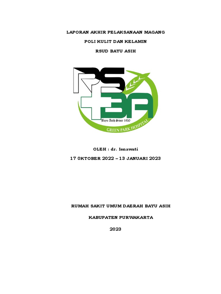 Laporan Magang | PDF | Pengembangan Diri | Kesehatan Holistik