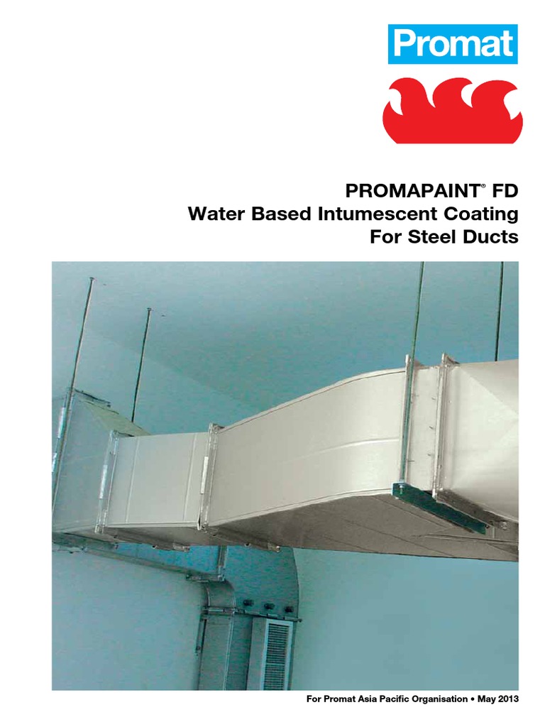 Promatpaint FD Brochure | PDF | Duct (Flow) | Building Insulation