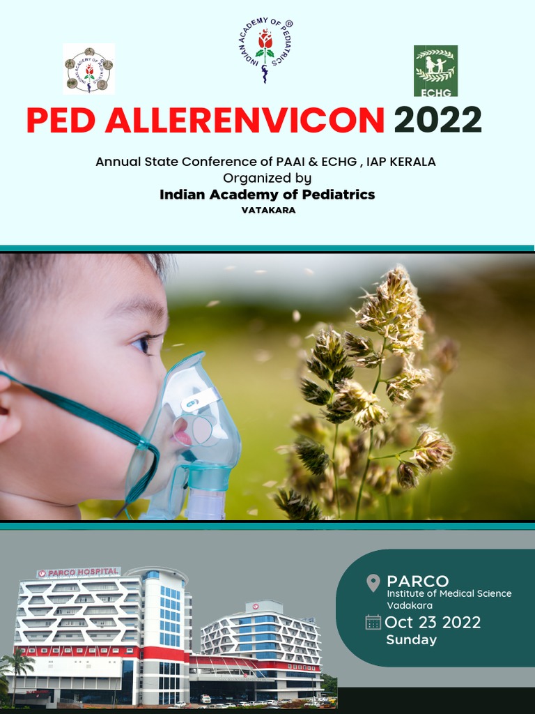 ALLERENVICON 2022 (State Conference of PAAI & ECHG, IAP KERALA) | PDF ...