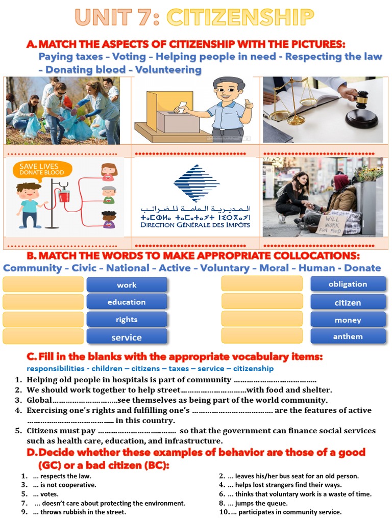 Civic Responsibilities and Active Citizenship | PDF | Citizenship ...