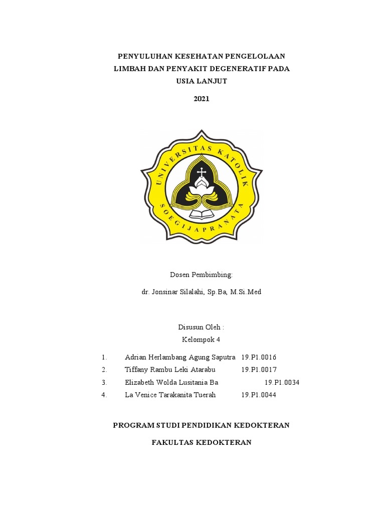 Laporan FL SMT 4 | PDF | Kesehatan Holistik