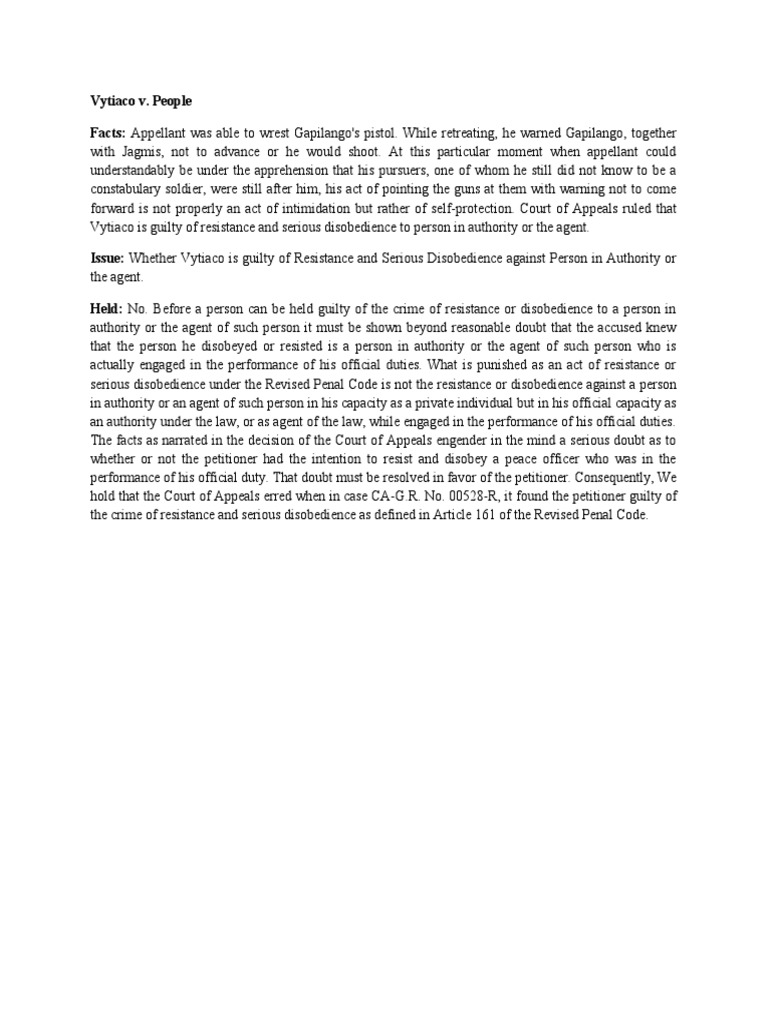 Vytiaco v. People | PDF