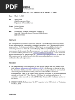 Bafo (Best & Final Offer) | PDF | Procurement | Request For Proposal