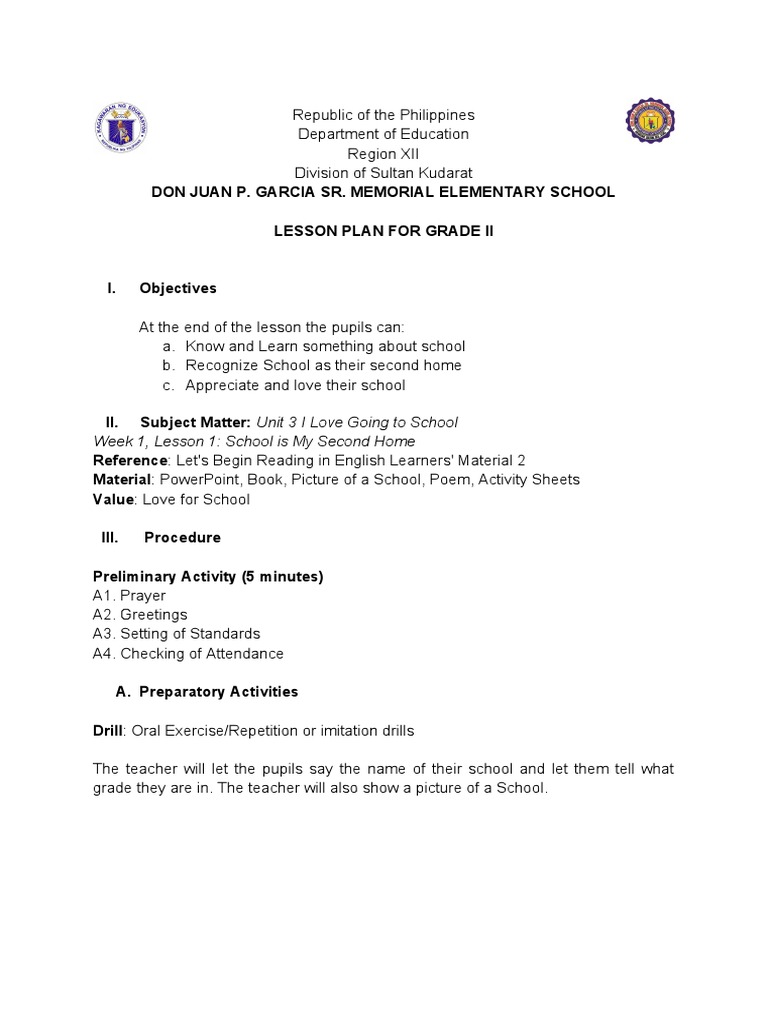 Jed English 2 LP | PDF | Teachers | Cognitive Science