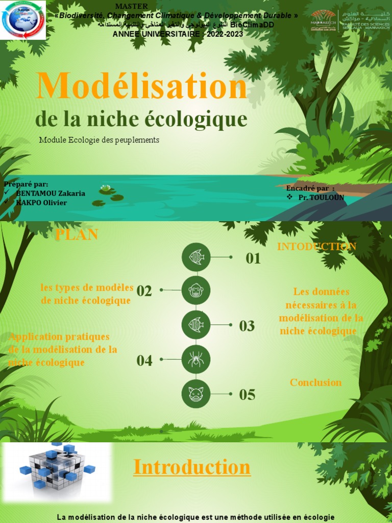Modélisation de Niche Écologique | PDF | Niche écologique | Écologie