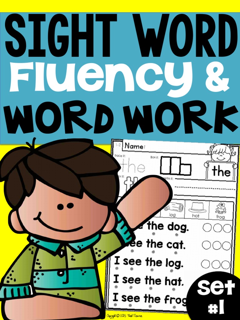 Sight Word Fluency and Word Work | Download Free PDF | Ethnobiology ...