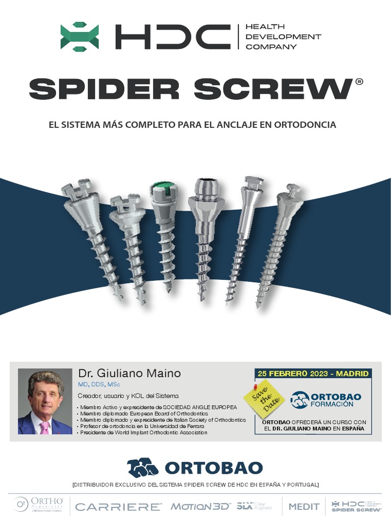 Un sistema completo para anclaje ortodóncico: presentación del sistema ...