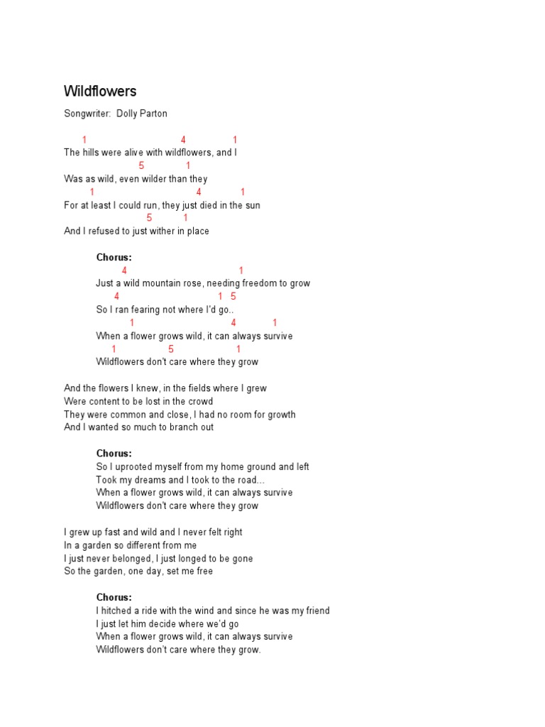 Wildflowers | PDF