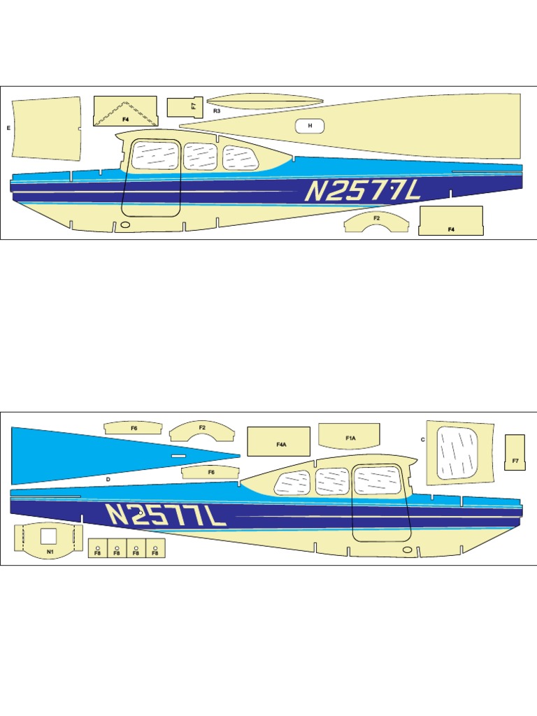Veron Cessna 182 Plan Package | PDF | Manufactured Goods