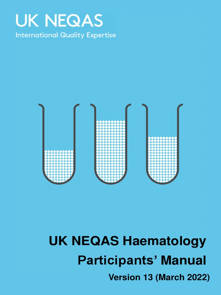 UK NEQAS Haematology Manual | Download Free PDF | Medical Laboratory | Mail