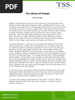 The Story of Keesh | PDF