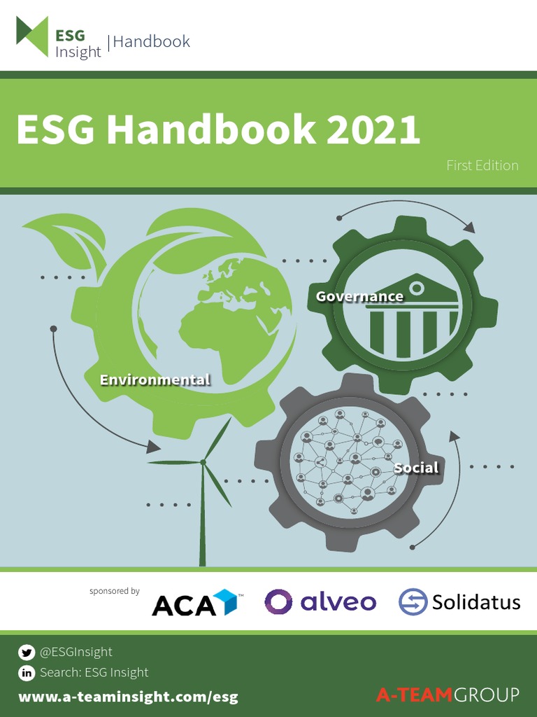 A Team - Group - ESG Handbook 2021 July 2021 | Download Free PDF ...