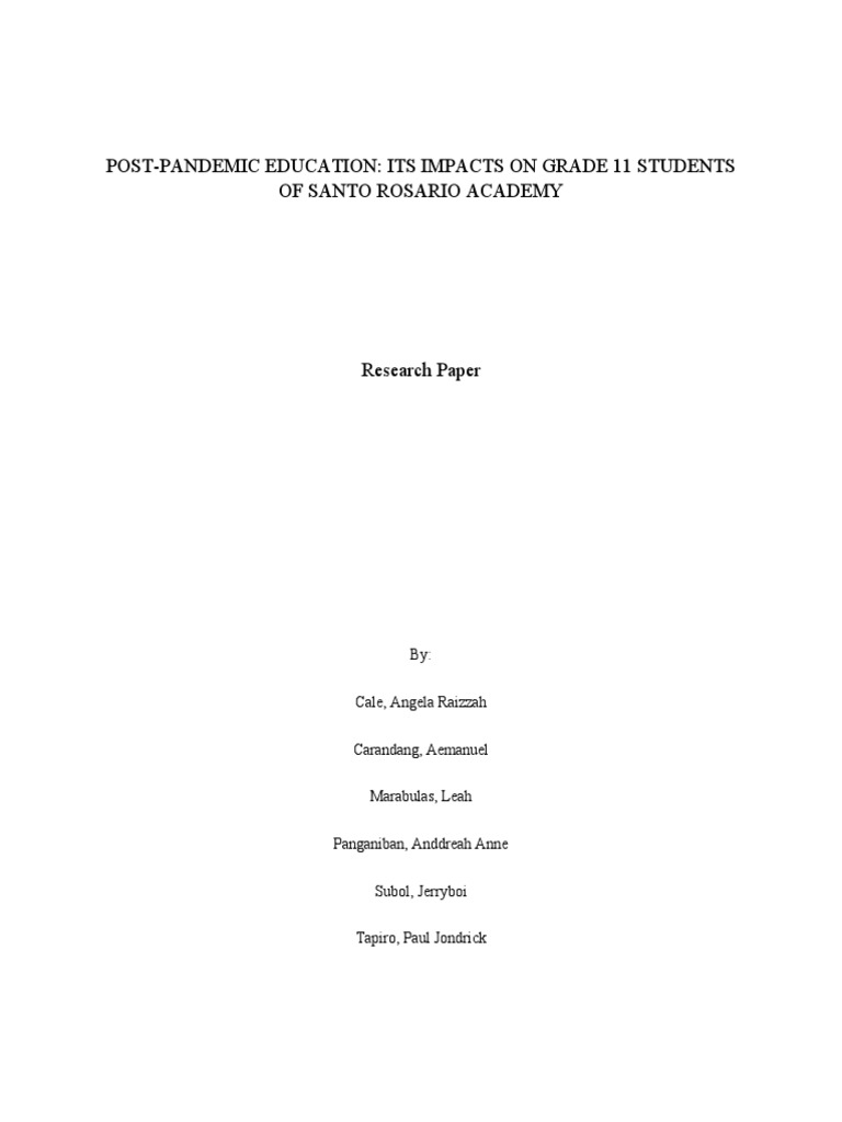 Research Paper | PDF