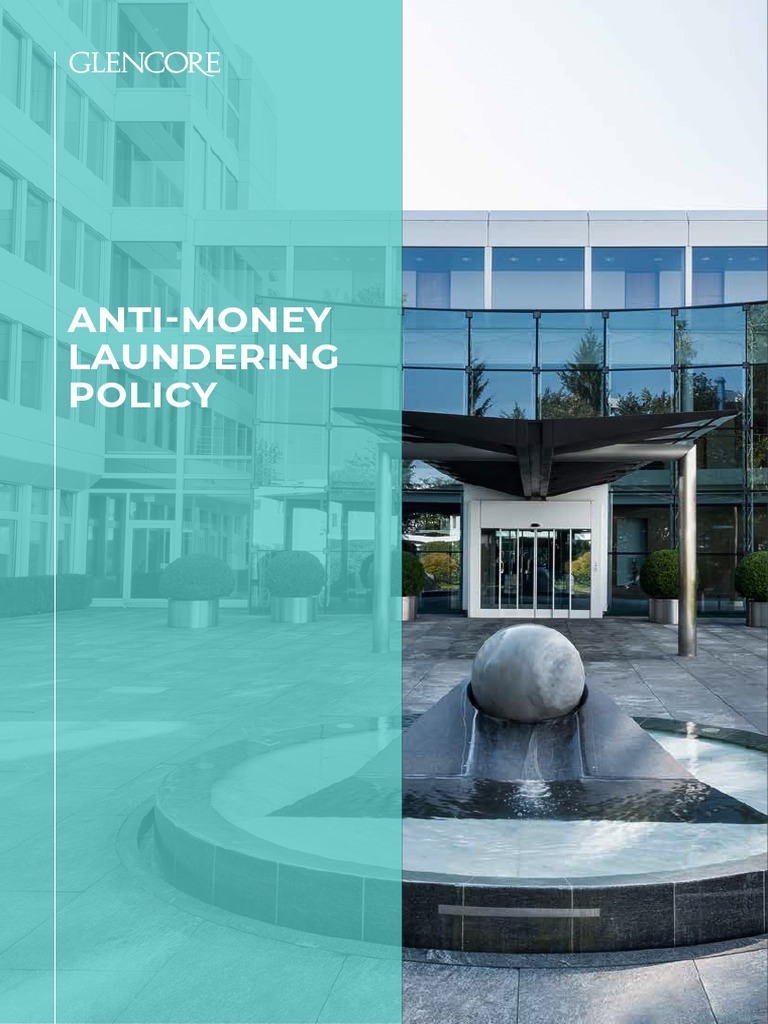Anti-Money Laundering Policy | Download Free PDF | Money Laundering | Crimes