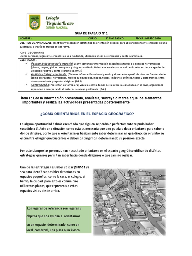 Guia de Ubicacion Geografica | PDF