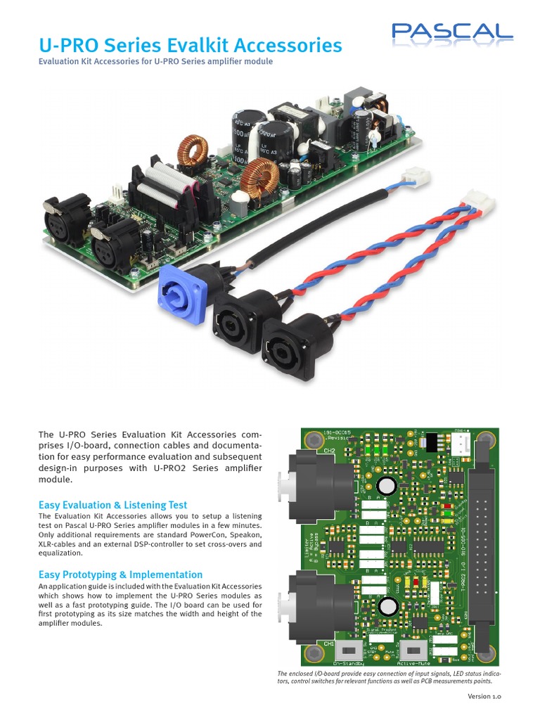 U-PRO-Series_Evalkit_Flyer-1_0 | PDF