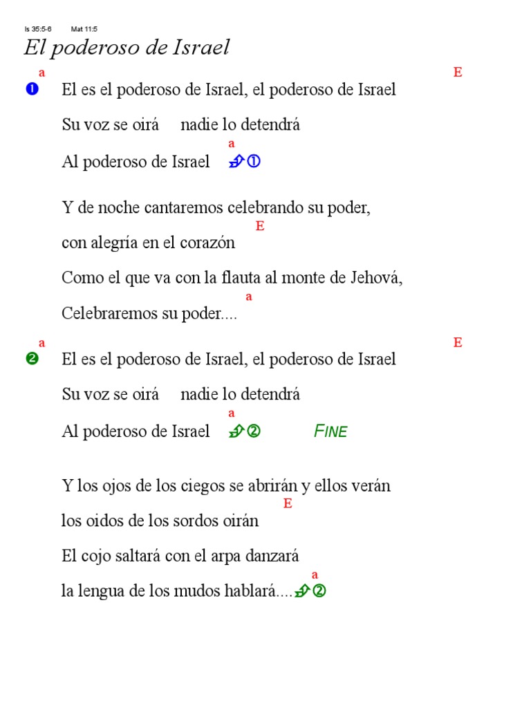 El Poderoso de Israel - A | PDF