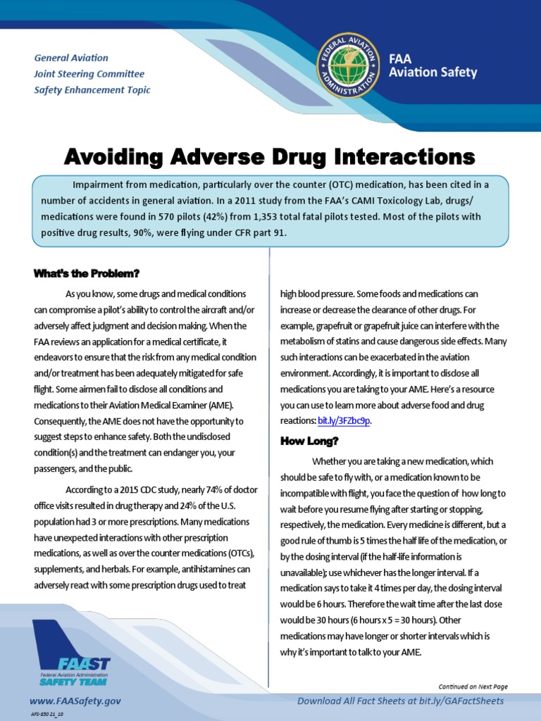 Avoiding Adverse Drug Interactions | PDF | Over The Counter Drug | Drugs