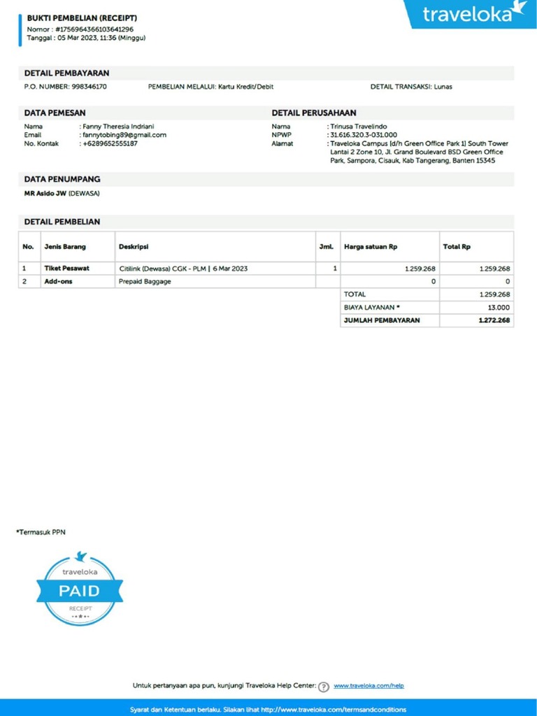 Traveloka 1 PDF | PDF