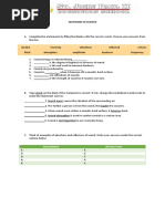Science Process Skills Worksheet | PDF | Observation | Science
