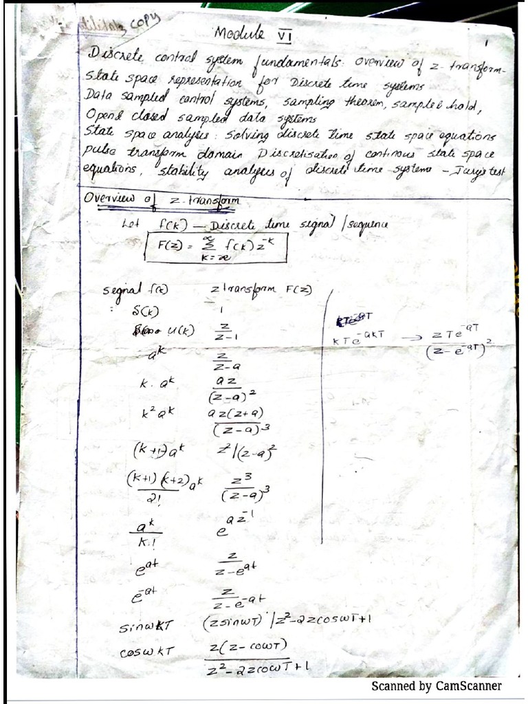 Discrete Time Domain | PDF