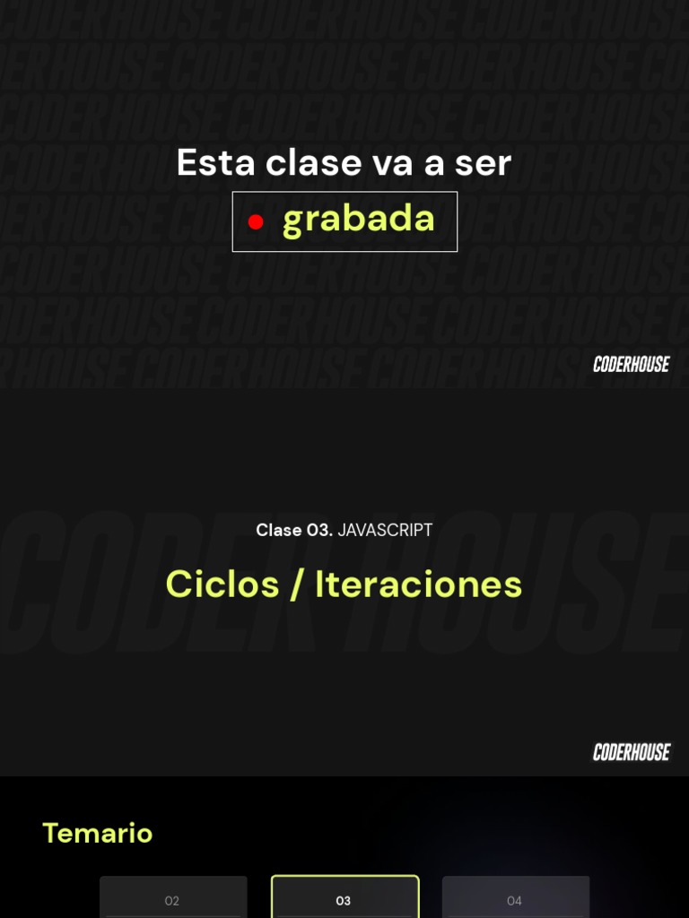 Ciclos e Iteraciones en JavaScript | PDF | Algoritmos | Script Java