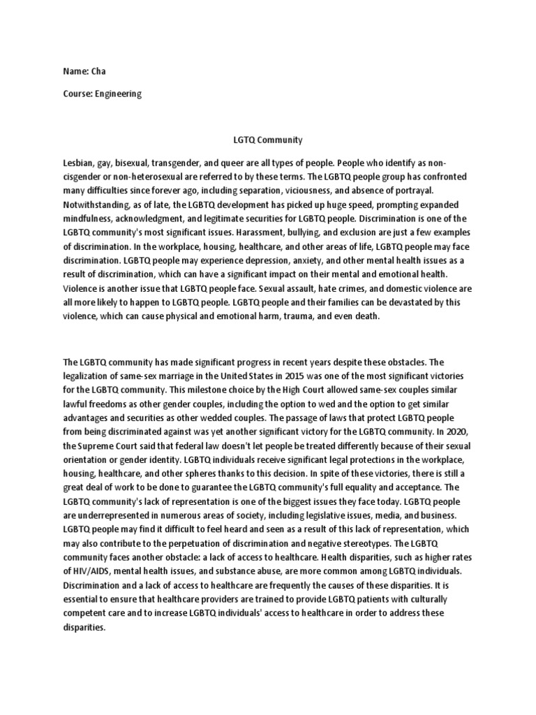 LGBTQ | PDF | LGBTQIA+ Studies | Lgbt