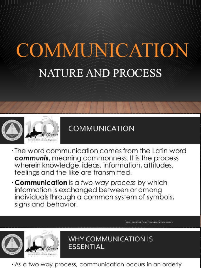 COMMUNICATION | PDF