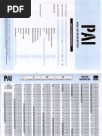 Cuadernillo Pai Test de Personalidad | PDF