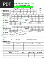 New Dealer Application Form | PDF