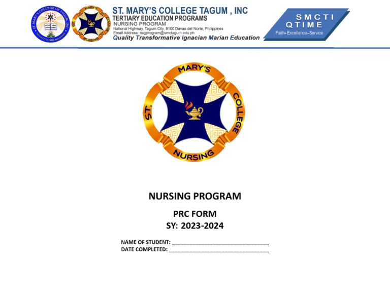 PRC Form Cover | PDF