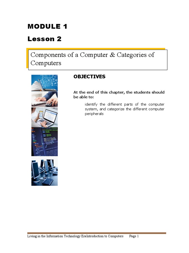 Module 2-85218-2 | PDF | Printer (Computing) | Computer Data Storage