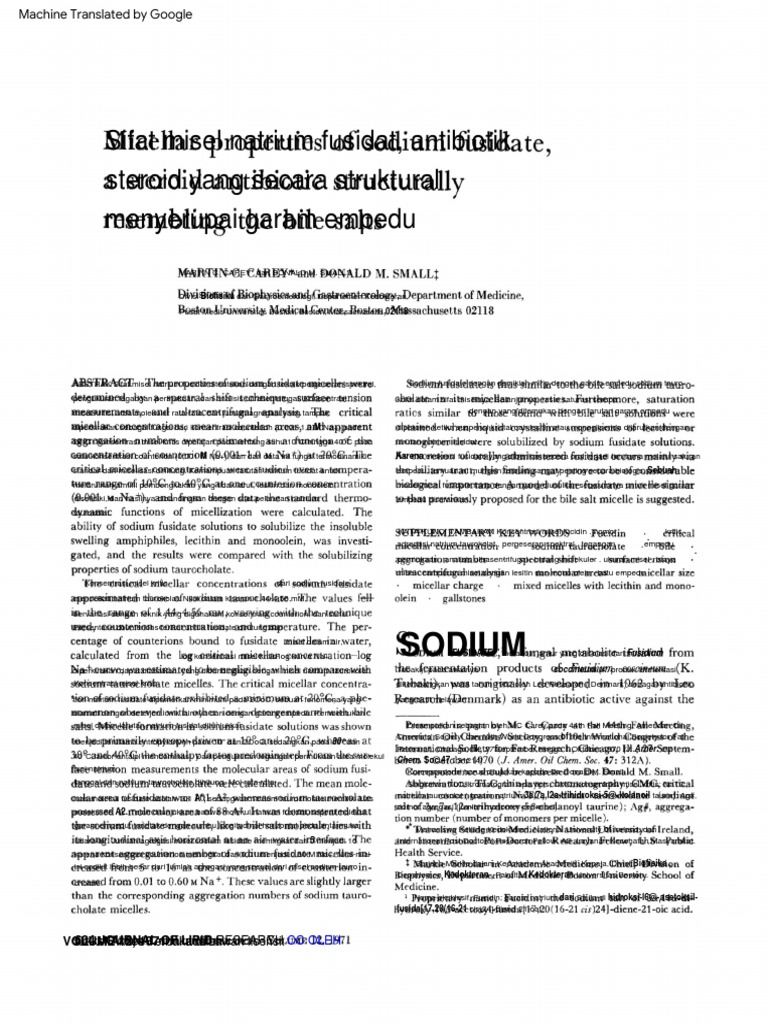 MISEL NATRIUM FUSIDAT | PDF