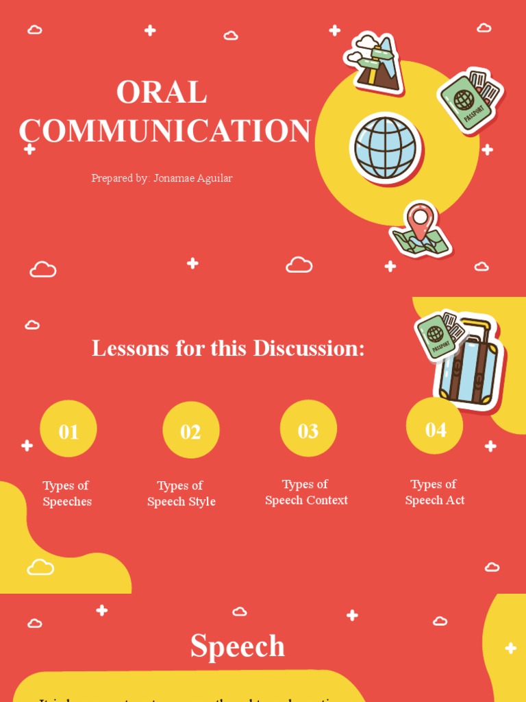 Types of Speech in Oral Communication | PDF | Communication | Linguistics