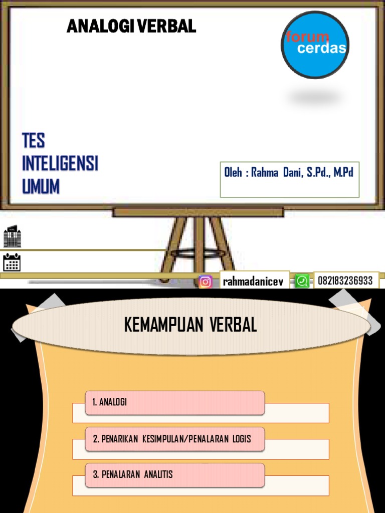 TIU Analogi Verbal 24 Juli 2021 | PDF