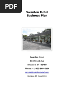 Tour Operator Business Plan Example | PDF