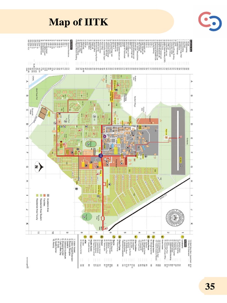 IITK Map | PDF