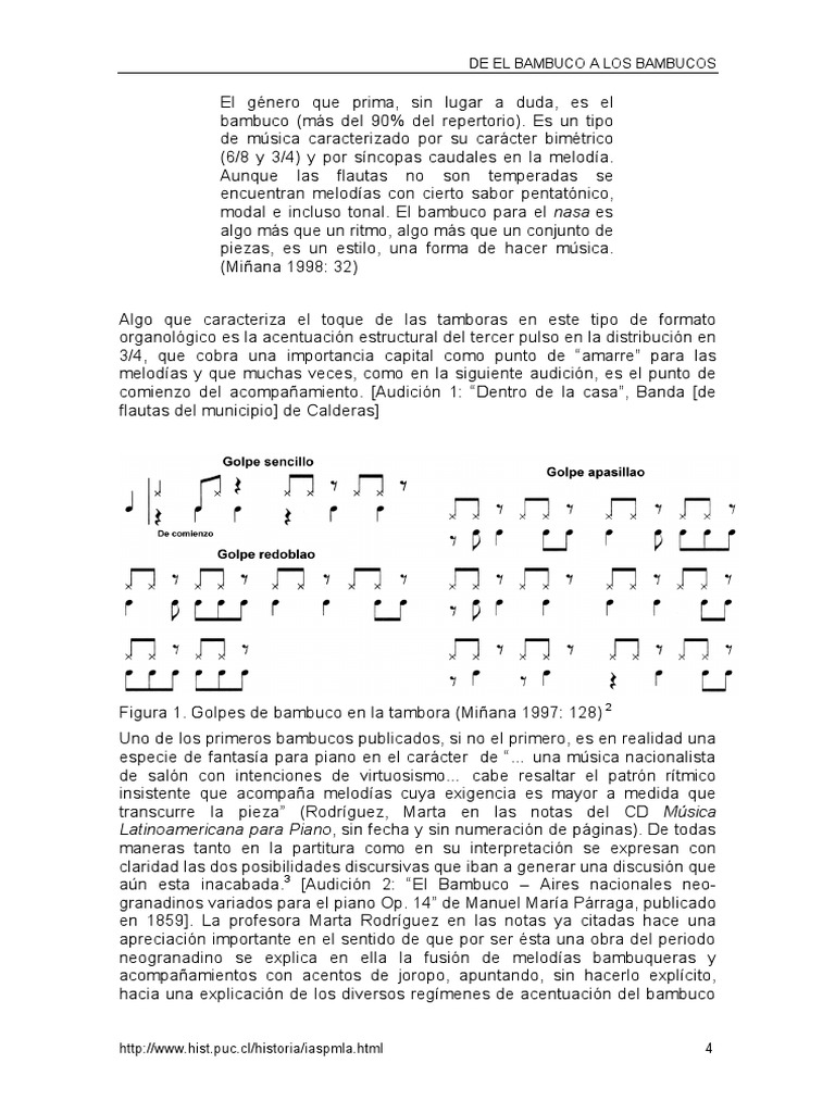 Del Bambuco A Los Bambucos (Arrastrado) 4 | PDF