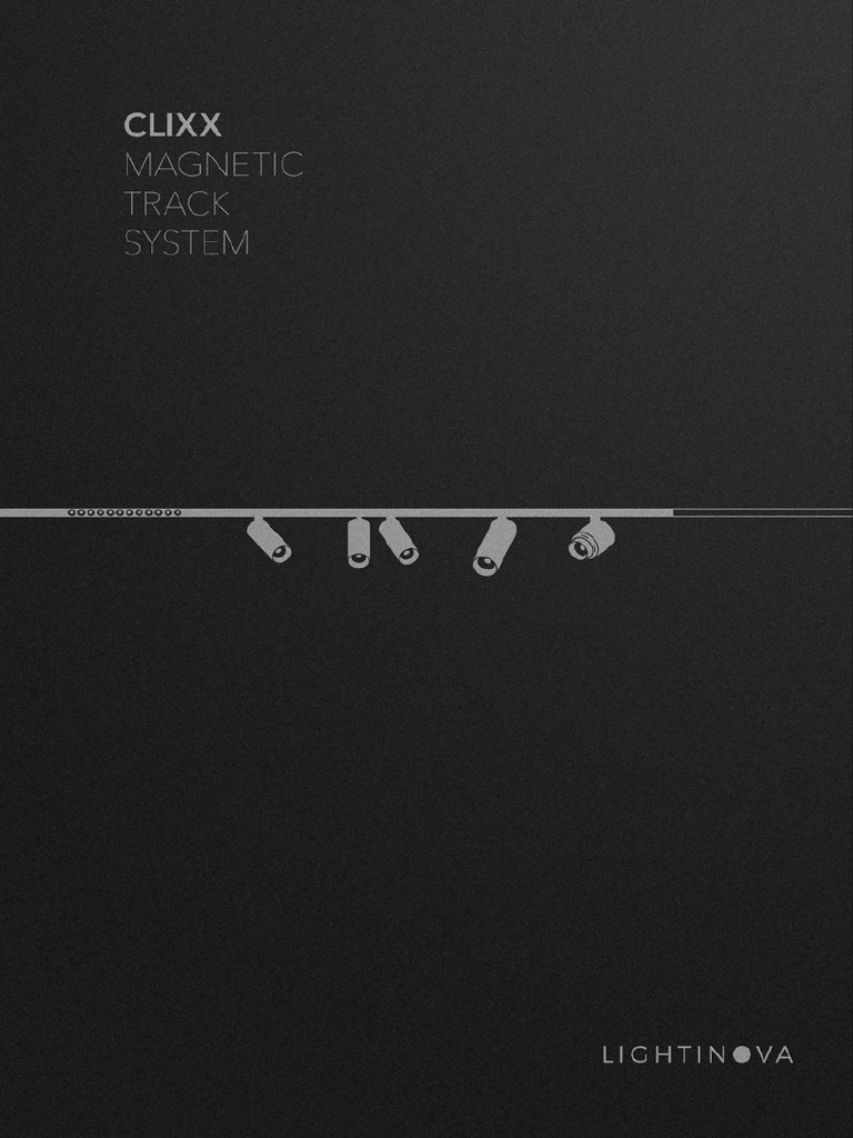 Clixx Magnetic Track System Brochure 2021 NL Web PDF | PDF