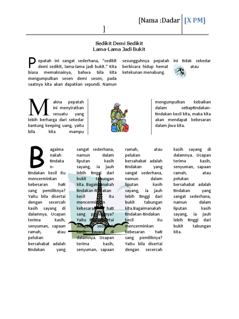 Contoh Kolom Koran | PDF