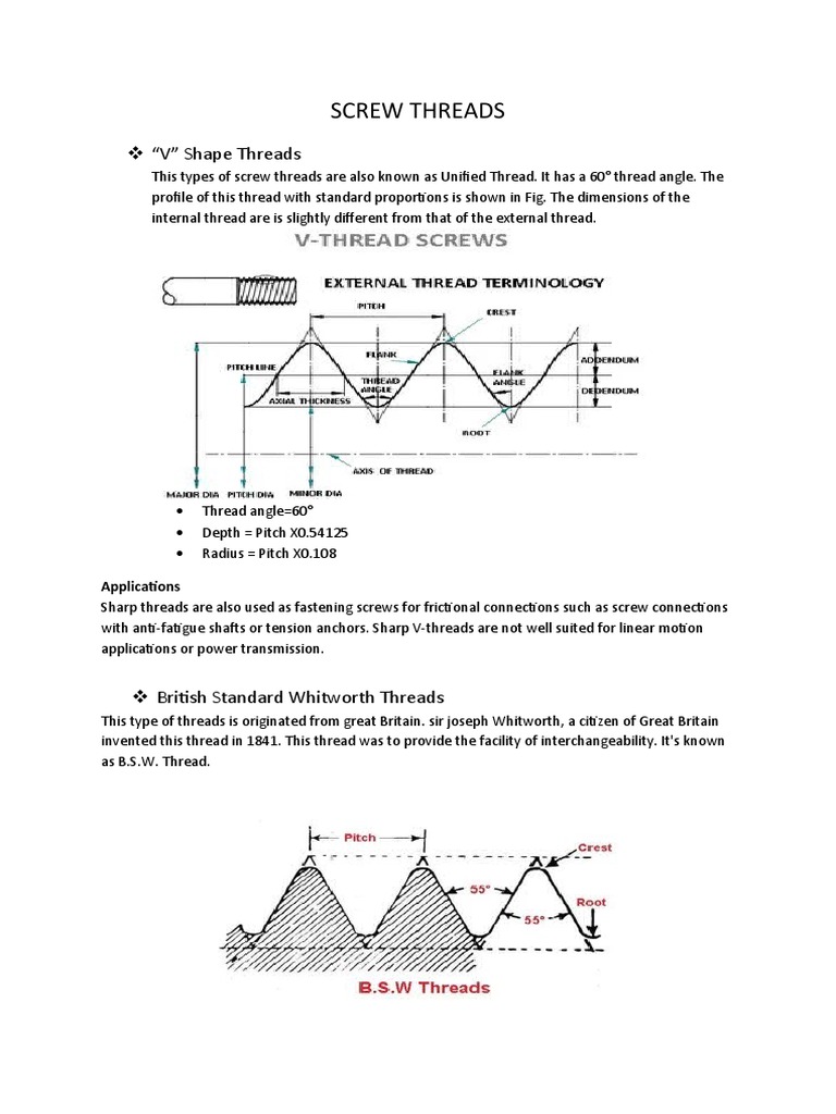 EME Microproject | PDF | Screw | Mechanical Engineering