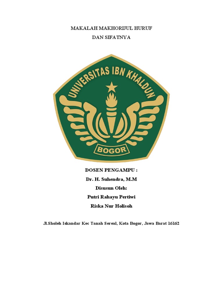 Makalah Pak Suhendra | PDF