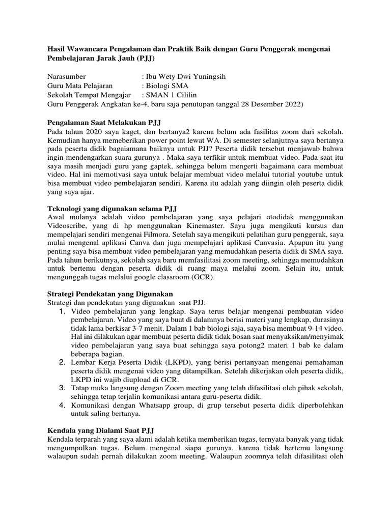 Anne Melia - Elaborasi Pemahaman 6 | PDF | Karier & Perkembangan | Pengembangan Diri