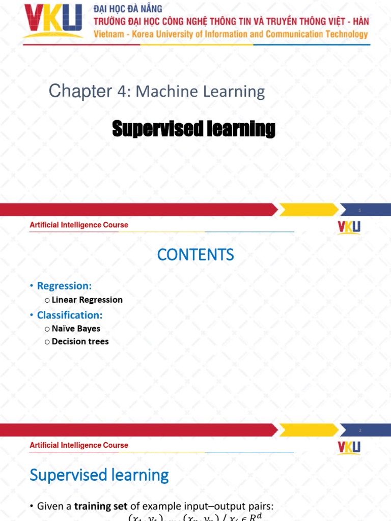 1AI.04b - Introduction To Machine Learning - Supervised Learning - DT PDF | Download Free PDF ...
