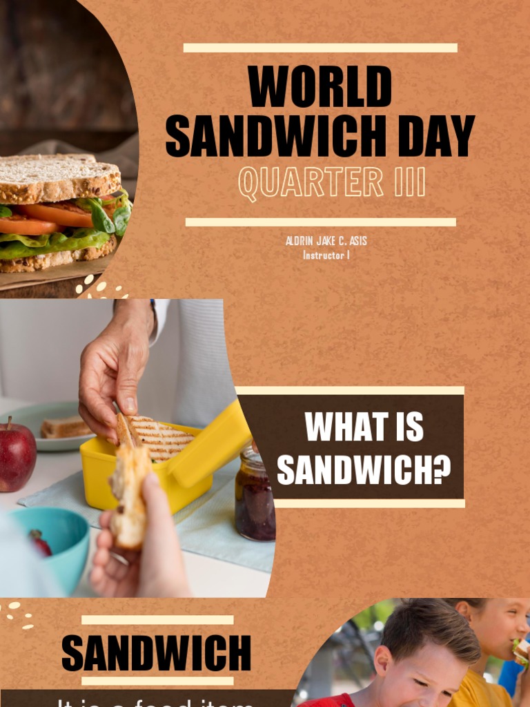 Sandwich PDF | PDF