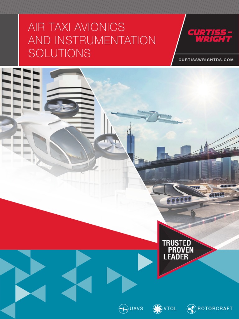 Curtiss Wright Air Taxi Brochure | PDF | Unmanned Aerial Vehicle | Lidar
