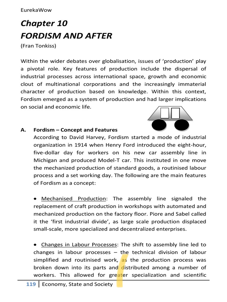 Fordism and Post | PDF | Market (Economics) | Capitalism
