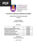 Imc151 Group Assignment | PDF | Libraries | Digital Library