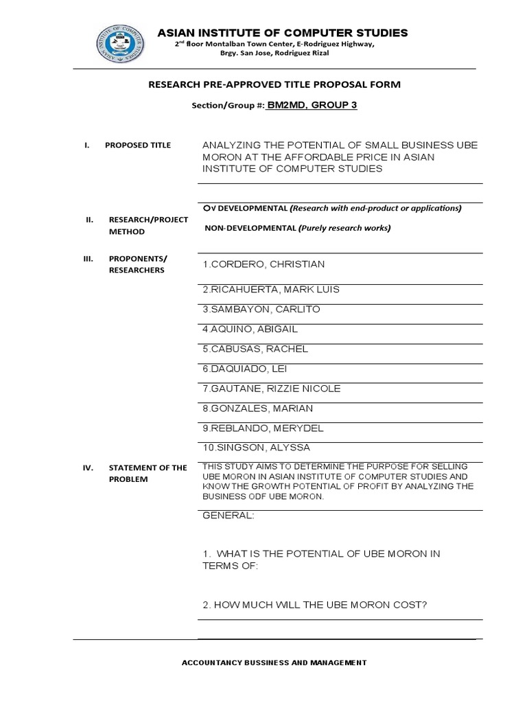 Thirdy 1 | PDF | Marketing | Business Economics