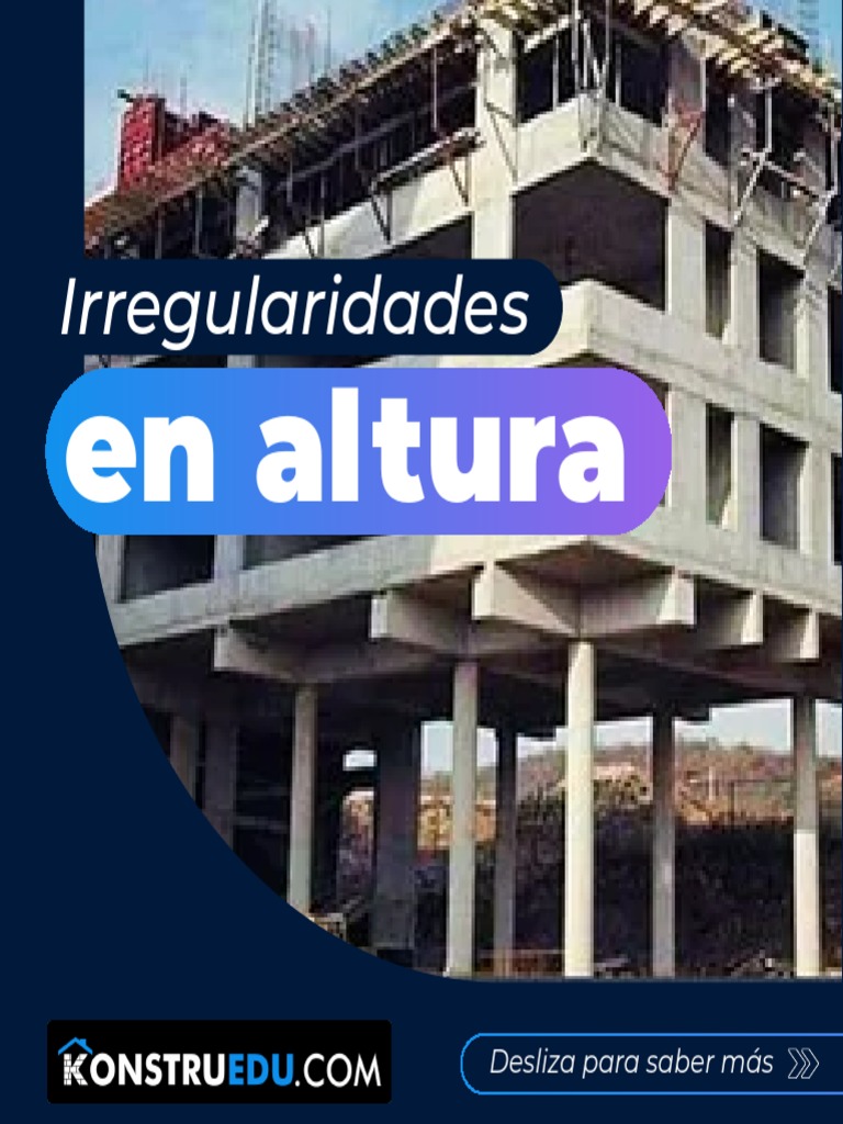 Irregularidades en Altura en Estructuras | PDF | Ciencia y matemáticas